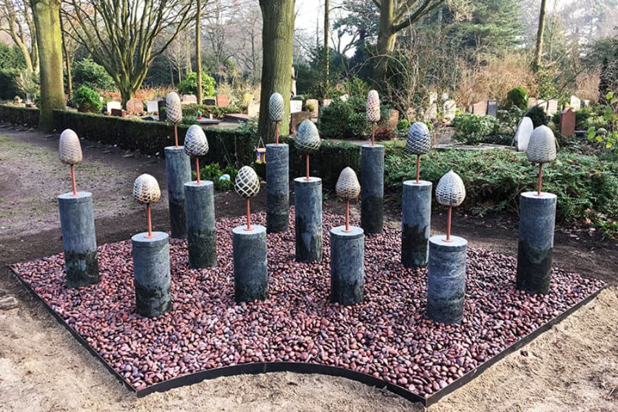 Contemporary memorial trees and custom remembrance projects | Unique ...