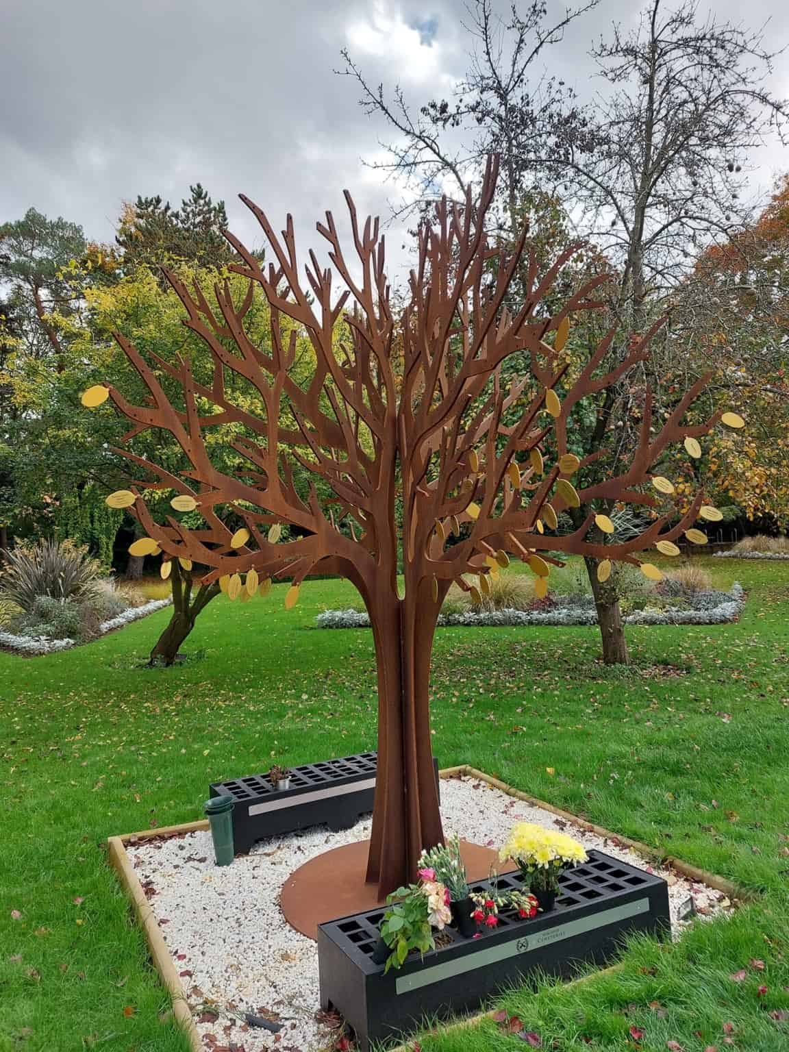 320 cm Memorial Tree Worcester Crematorium | Memorial-trees.co.uk